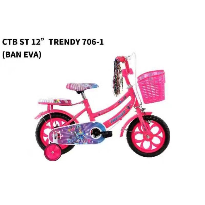Jual Sepeda Termurah!!! Sepeda Mini 12 Erminio Ban Busa Untuk Anak 2-4 ...