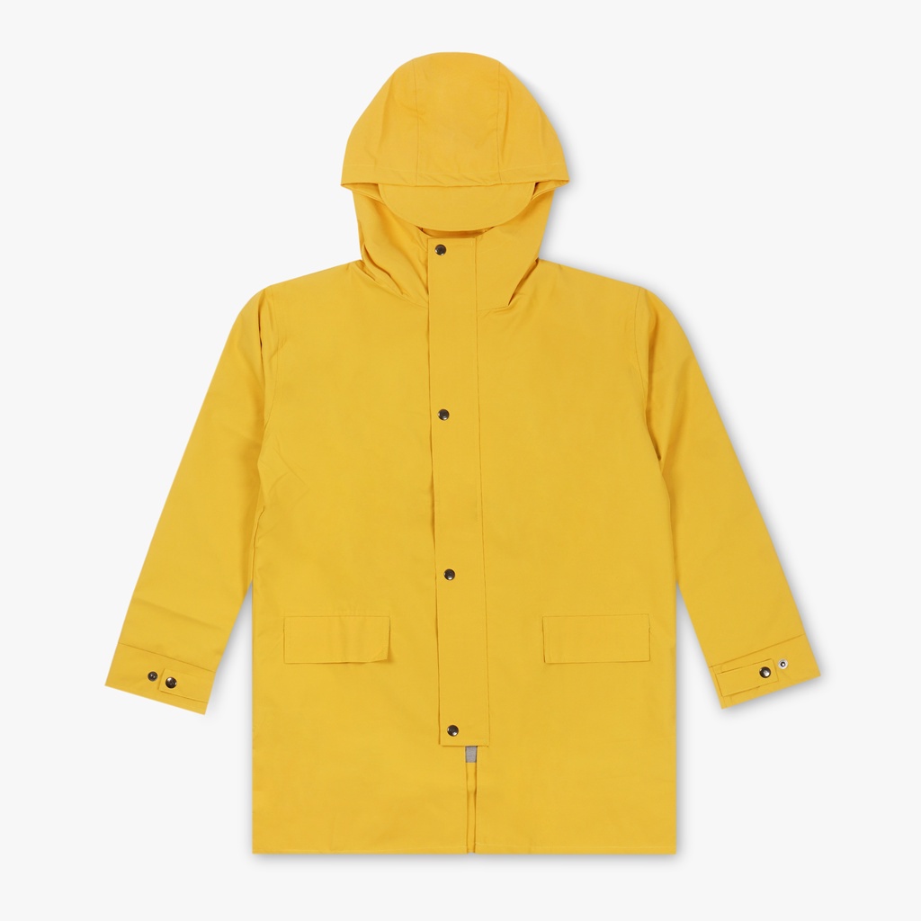 Jual AME - Authentic Series - Yellow - Jaket Parka Raincoat Unisex Pria ...