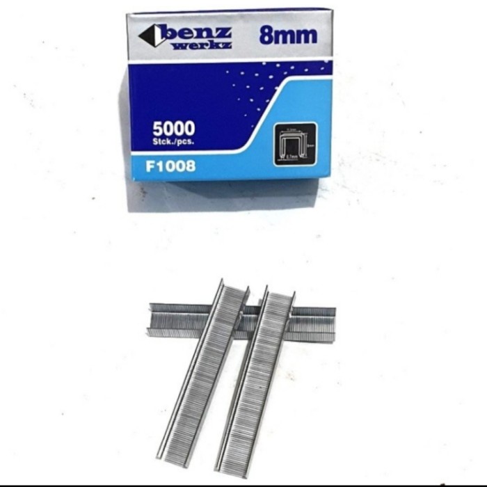 Jual BENZ 1008F isi staples 5000 pcs refill steples stapler gun tacker ...