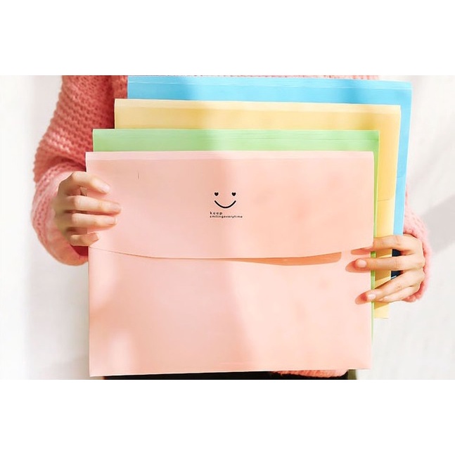 Jual ST 50139 Map A4 Plastik - Tas Folder File A4 Portable - Map ...