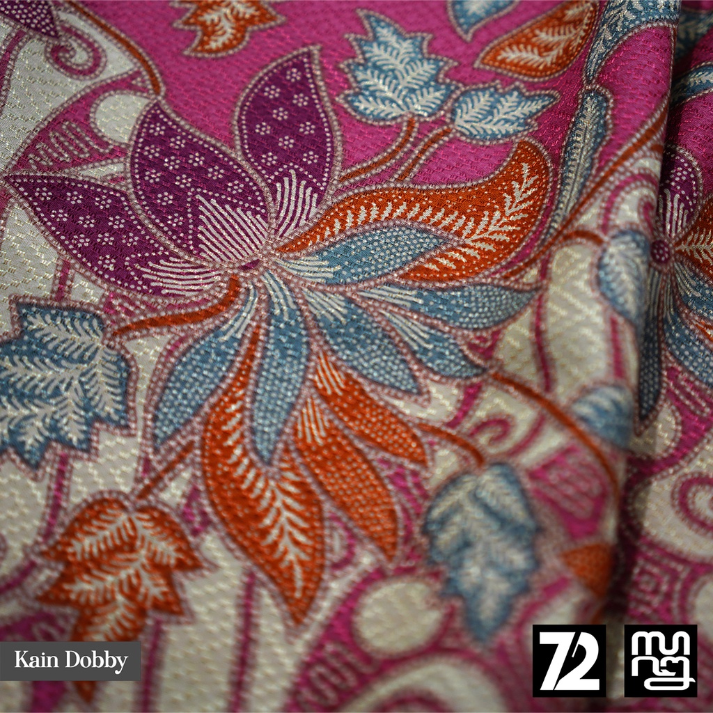 Jual BAHAN BATIK PREMIUM Dobby Dobi Dobbi Dolbi Motif Parang Warna Pink ...