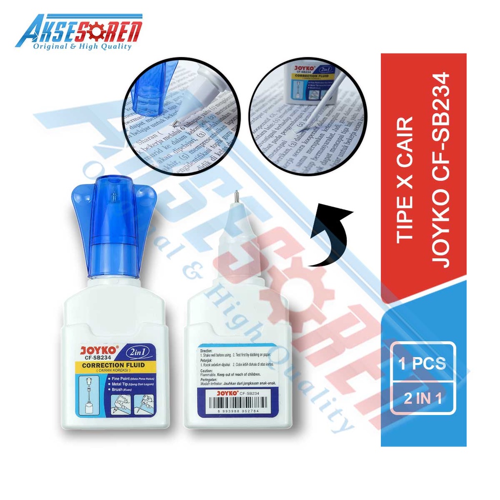 Jual Aksesoren Tipe x Cair Joyko [CF-SB234/1 Pcs] / Tip X Joyko ...