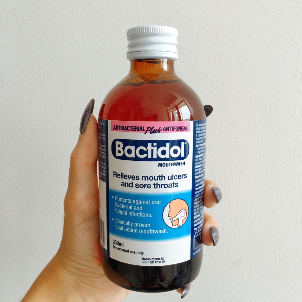 Jual Bactidol mouthwash 250 ml | Shopee Indonesia