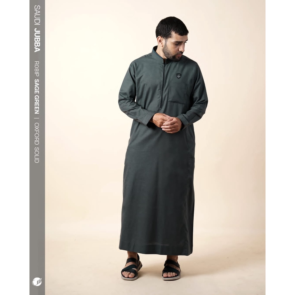 Jual SAMASE Baju Saudi Jubba R081P Jubah Saudi Pria Lengan Panjang ...