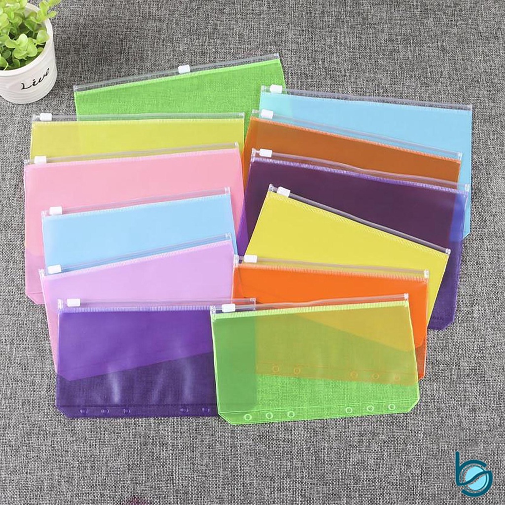 Jual Ziplock Binder Zipper FullColour A7/A6/A5 6 Ring zipper ziplocker ...