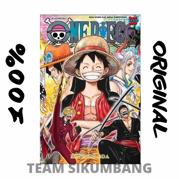 Jual Komik One Piece Vol 100 by Eiichiro Oda | Shopee Indonesia