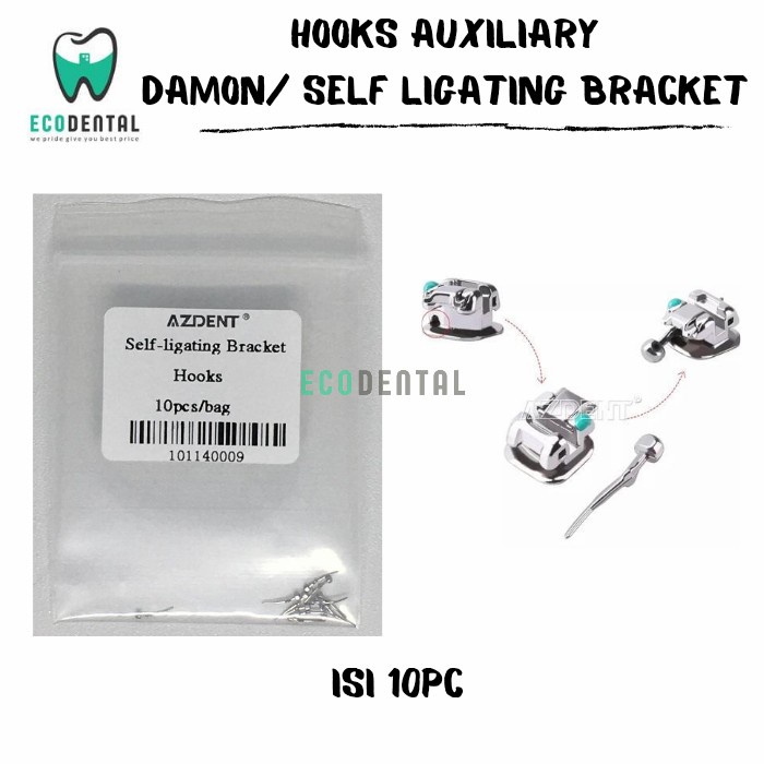 Jual Auxiliary Hooks Damon Self Ligating Bracket Activity Hook Tambahan ...