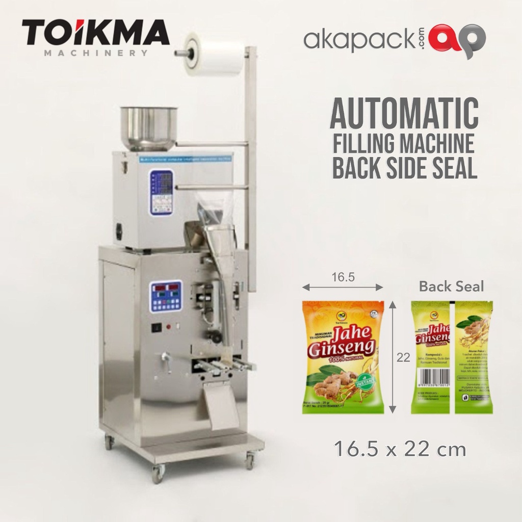 Jual Mesin Automatic Filling | Mesin Sachet Renceng Centre Seal 500g ...