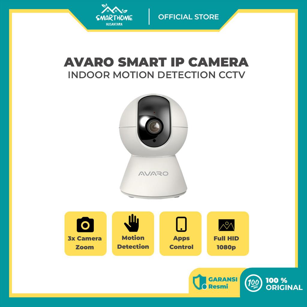 Jual Avaro Smart IP Camera Indoor Motion Detection CCTV | Shopee Indonesia