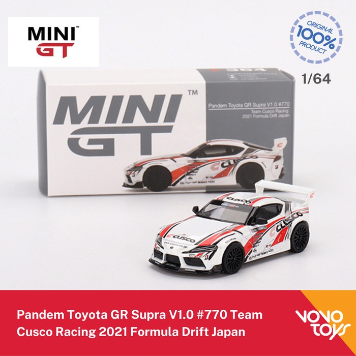 Jual IGS79 MiniGT 364 Pandem Toyota GR Supra V1.0 #770 Team Cusco ...