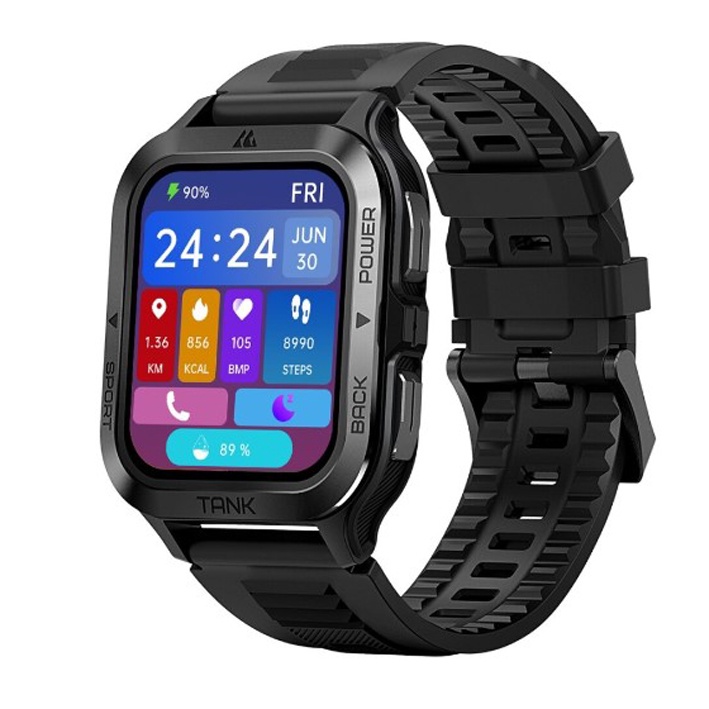 Jual SMARTWATCH KOSPET TANK M2 Military Ultra Sport AI Voice IP69K 5ATM ...