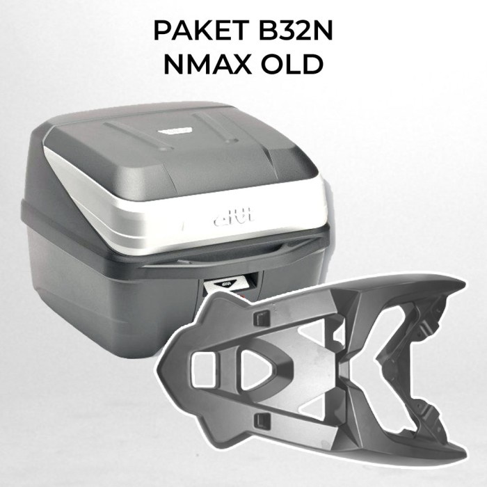 Jual Paket Box Motor Touring NMAX Old 2015-2019 + Box GIVI B32N Bold 32 ...