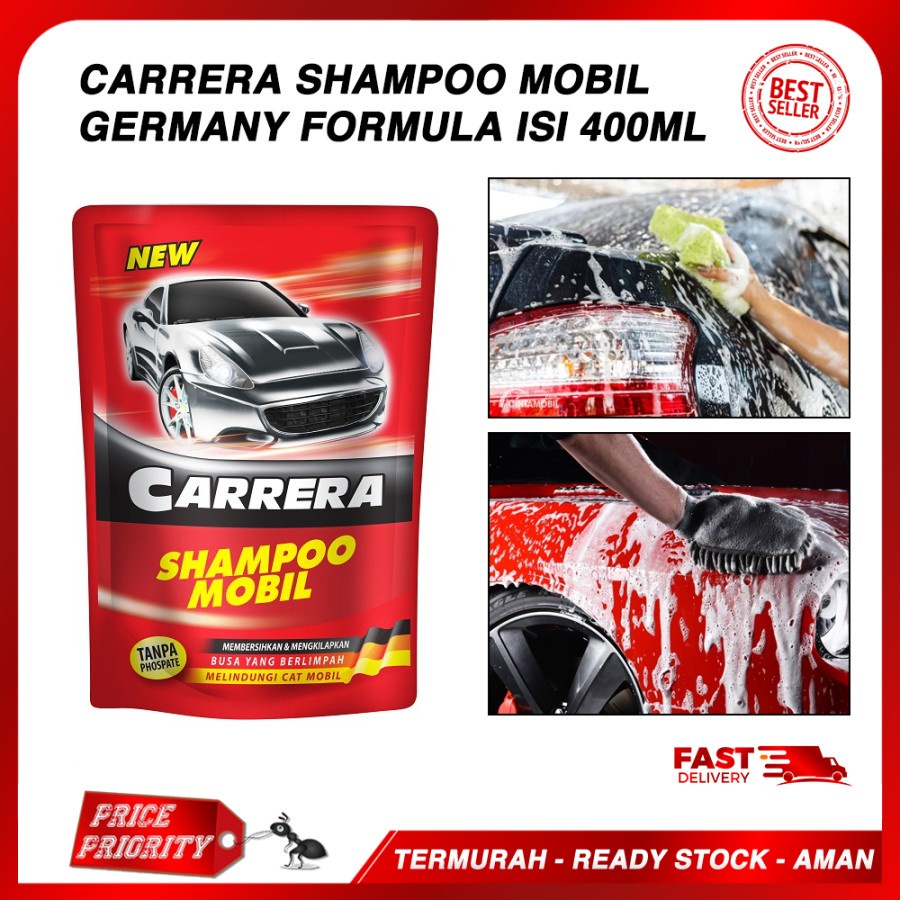 Jual Carrera Shampoo Mobil Wax Germany Formula Shampo Cuci Mobil ...