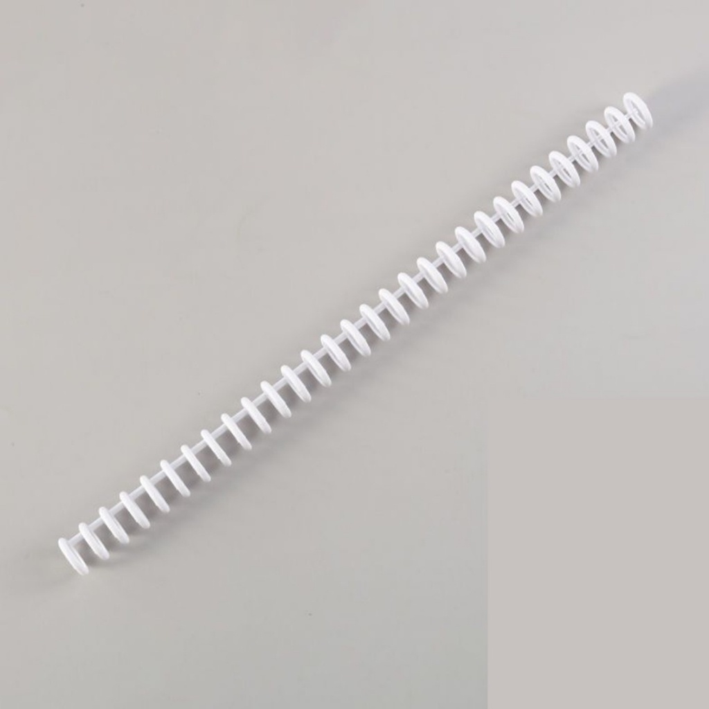 Jual SMS Ring Binder Plastik Spiral 30 Lubang DIY Spiral Binder Strip ...