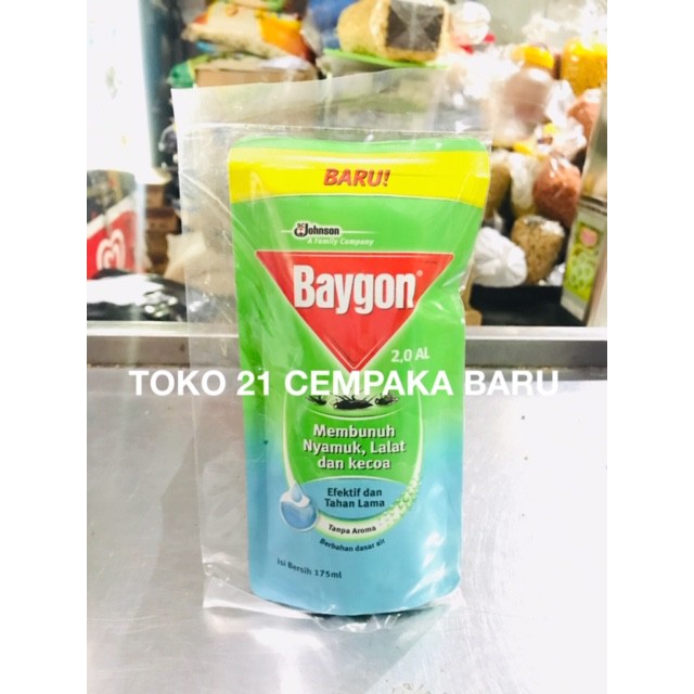Jual Baygon Liquid Cair Tanpa Aroma REFILL 175 ml | Anti Nyamuk Baygon ...