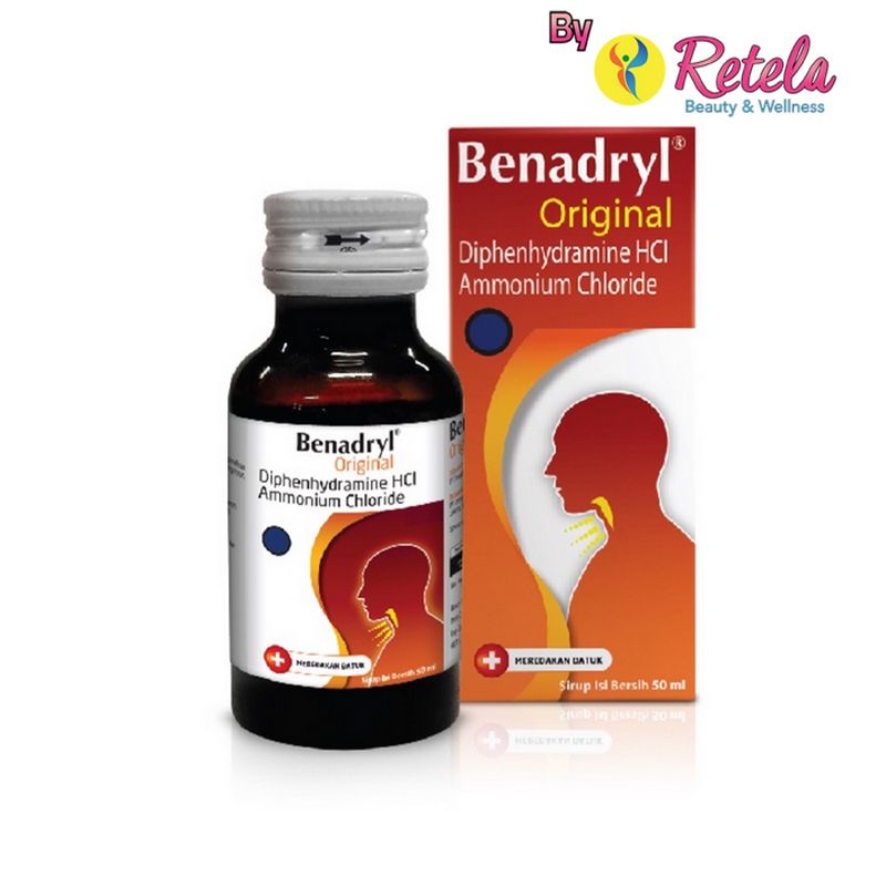 Jual Benadryl Original Dh Ac 50ml | Shopee Indonesia
