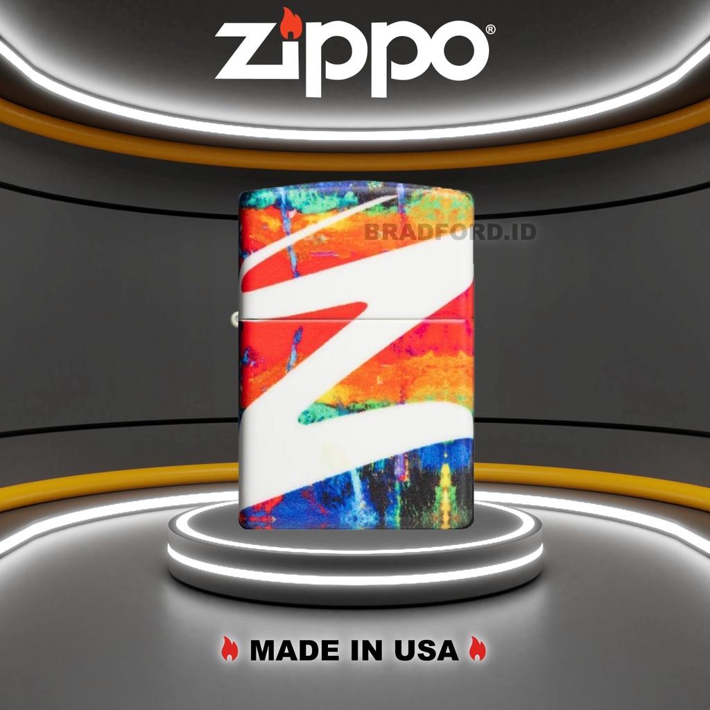 Jual Korek Api Zippo Original Dippy Z Design 49682 Made In USA | Shopee ...