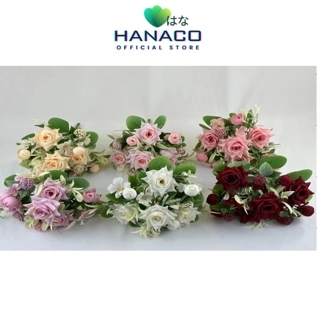 Jual HANACO - Bouquet bunga BKT 533 TIZU Artifisial Dekorasi | Shopee ...