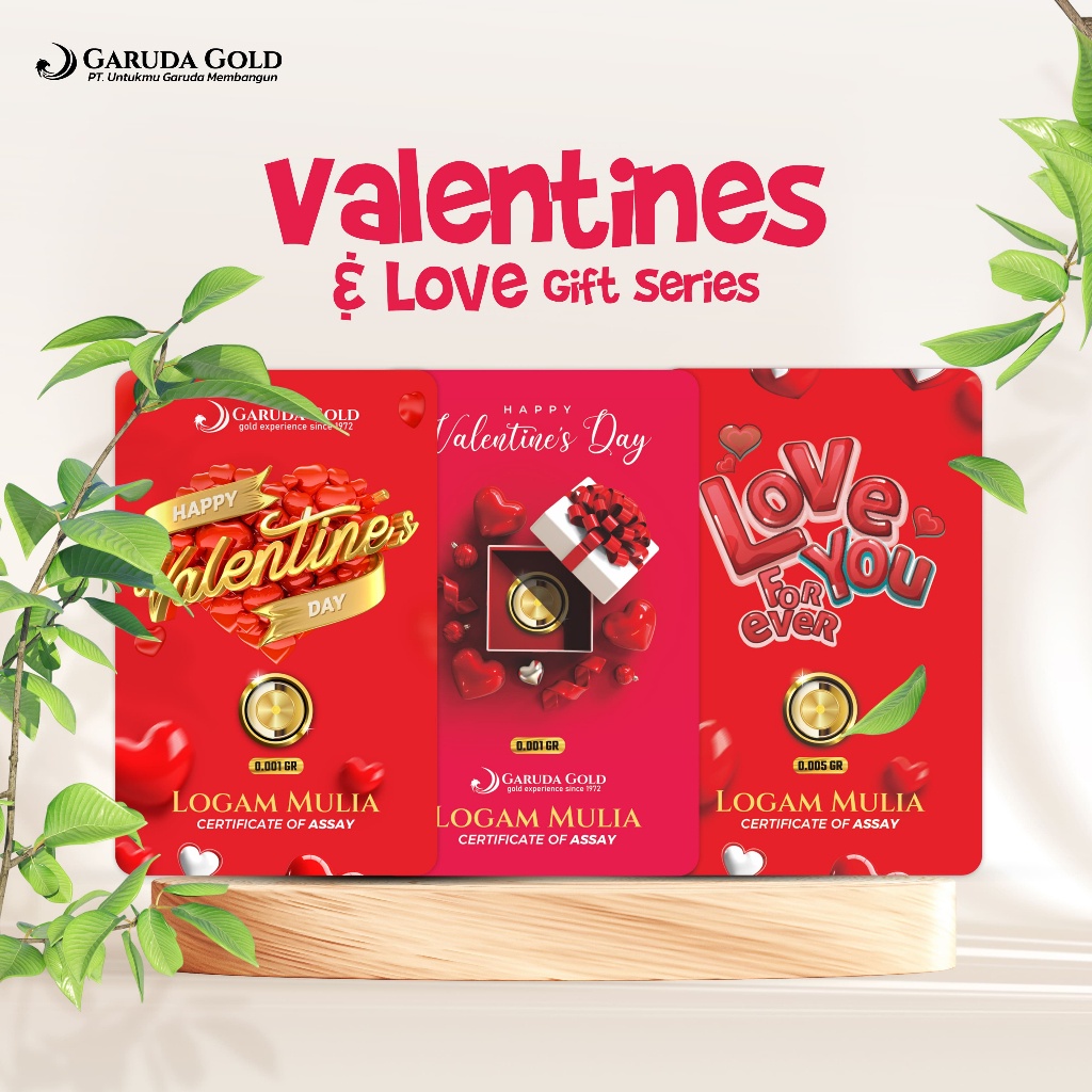 Jual Gift Series Garuda Gold Love Series Emas Murni Logam mulia 24 ...