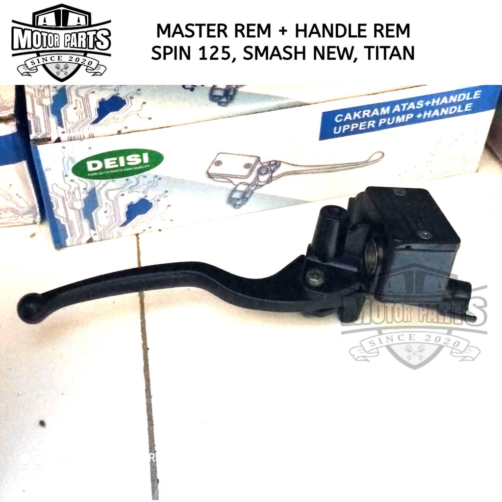 Jual MASTER REM ATAS SET HANDLE REM SPIN SKYWAVE SKYDRIVE HAYATE 125 ...