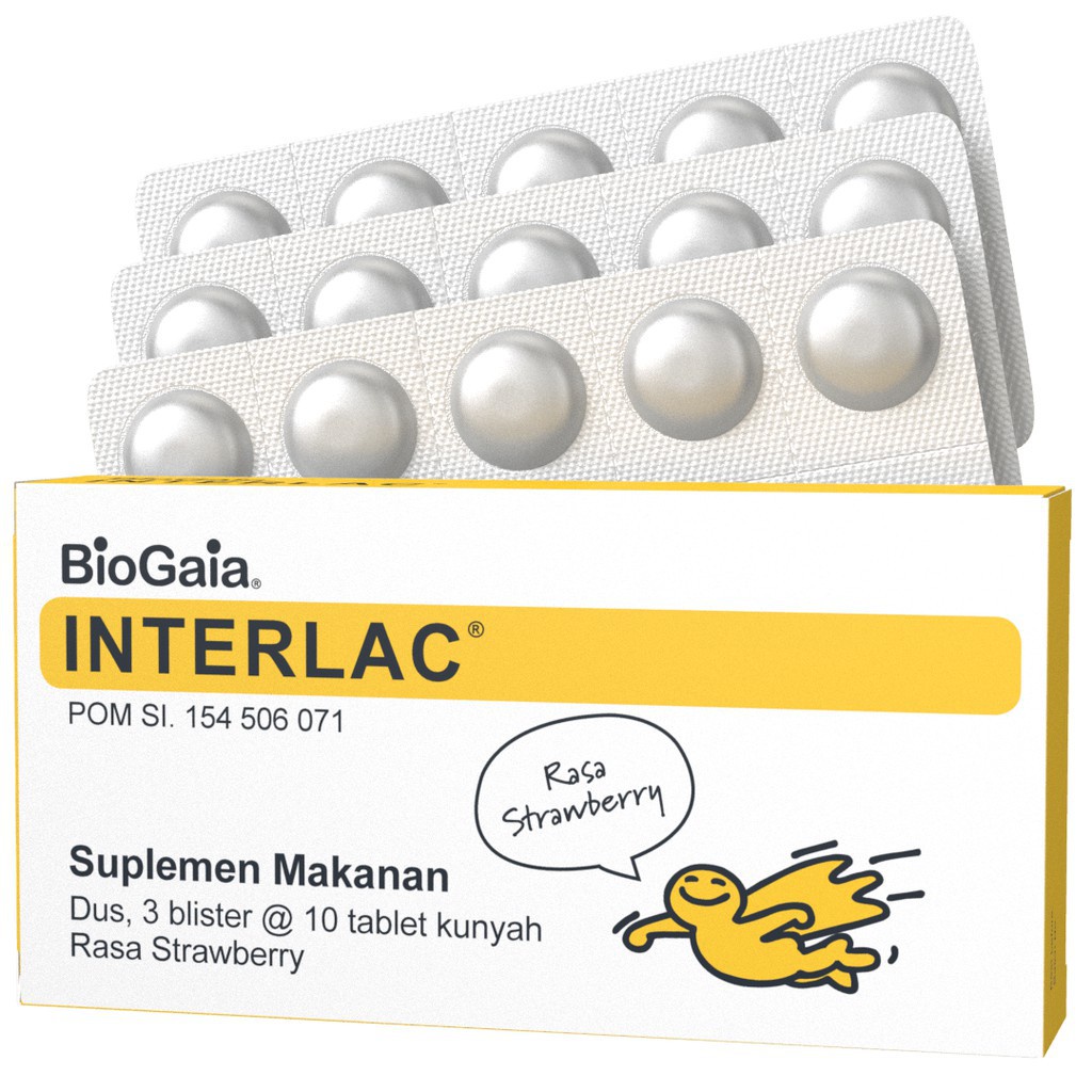 Jual BioGaia Interlac Tablet | Shopee Indonesia