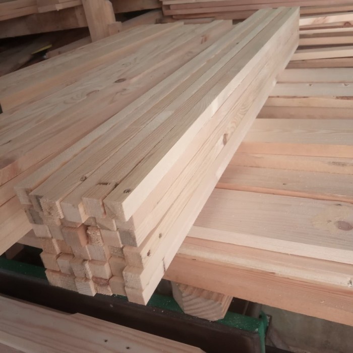 Jual Kayu reng list kayu jati belanda 4x2 | Shopee Indonesia