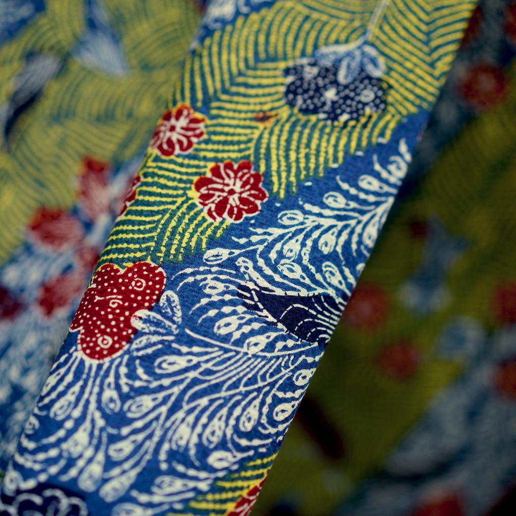 Jual KAIN BATIK PREMIUM Bahan Dobby Dobi Dobbi Dolbi Warna Biru Dongker ...