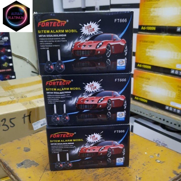Jual alarm mobil fortech | Shopee Indonesia