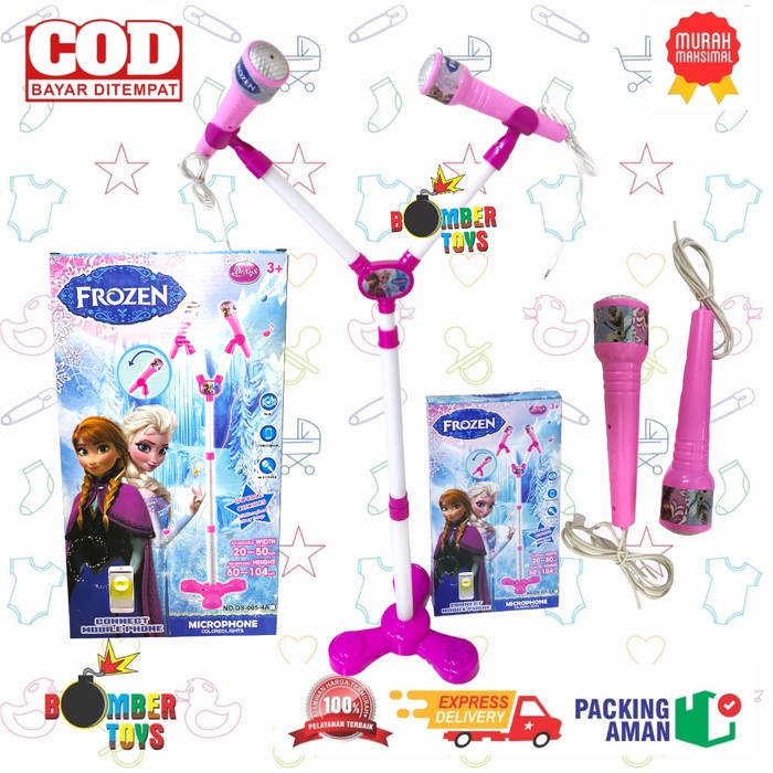 Jual MAINAN ANAK 2 MIC KARAOKE MUSIK BERNYANYI LAGU KONEK HP LAMPU LAGU ...