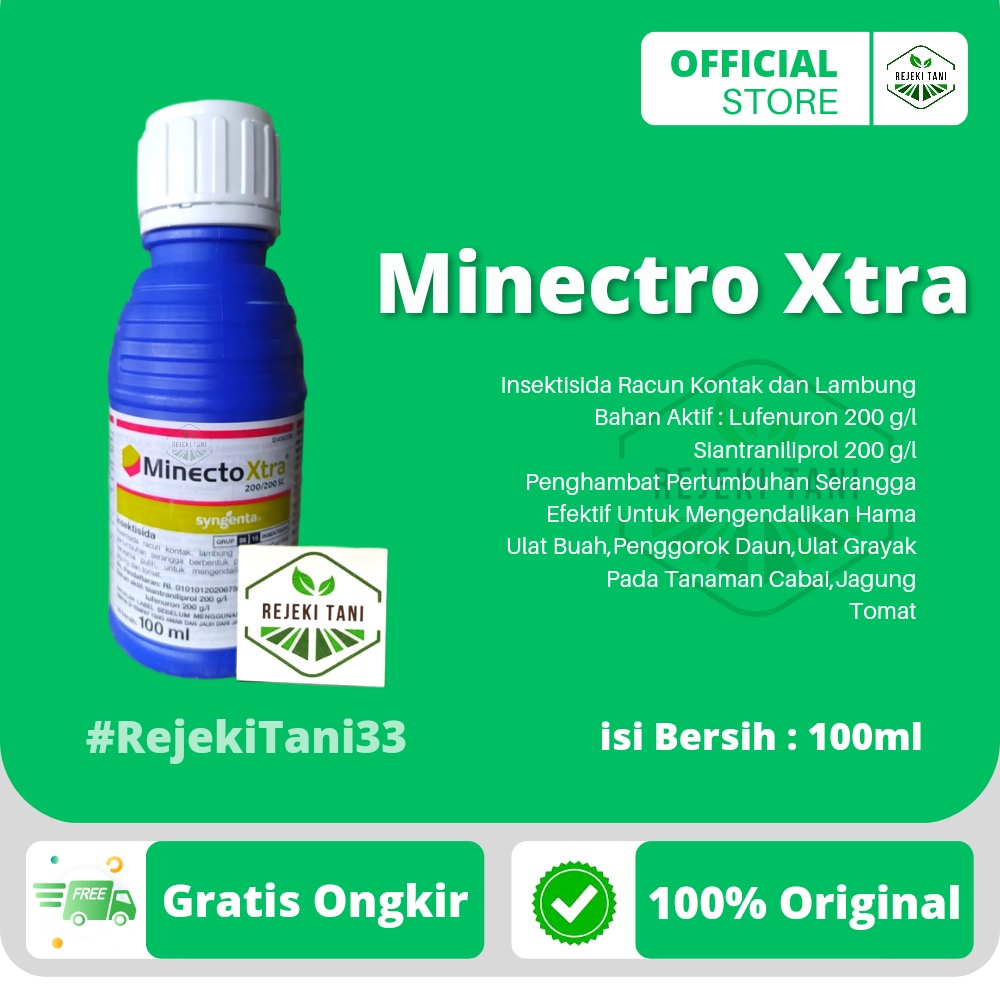 Jual Insektisida Minecto Xtra Original 200 SC 100ml Racun Kontak dan ...
