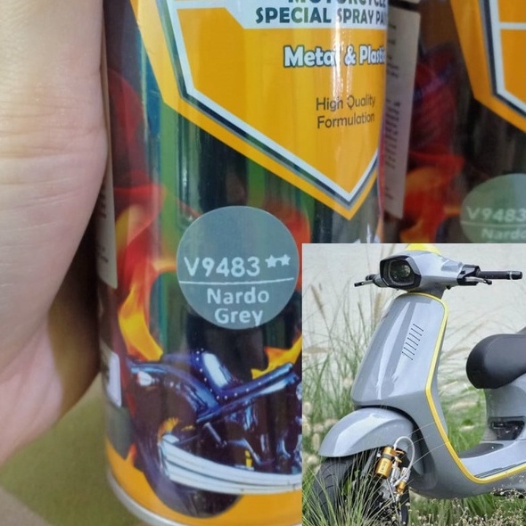 Jual VESPA COLORS DITON Premium Pilok Pilox Cat Semprot Warna VESPA - V ...