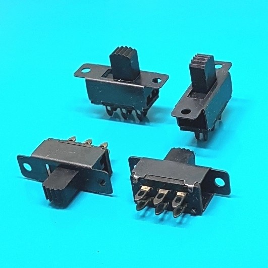 Jual Slide Switch 2x3 Saklar Geser Hitam Kecil On Off | Shopee Indonesia