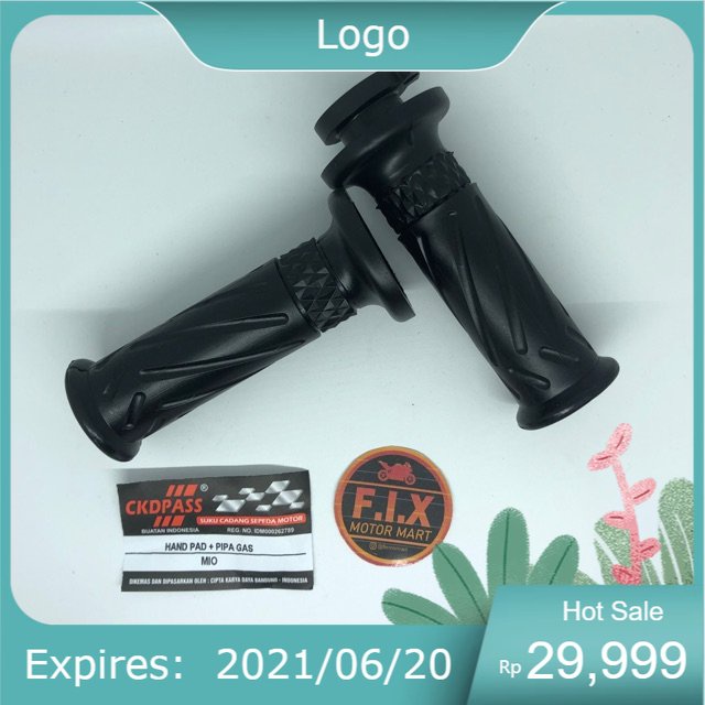 Jual MPM Handfat Karet Hand Pad Grip Plus Pipa Gas Yamaha Matic Mio ...