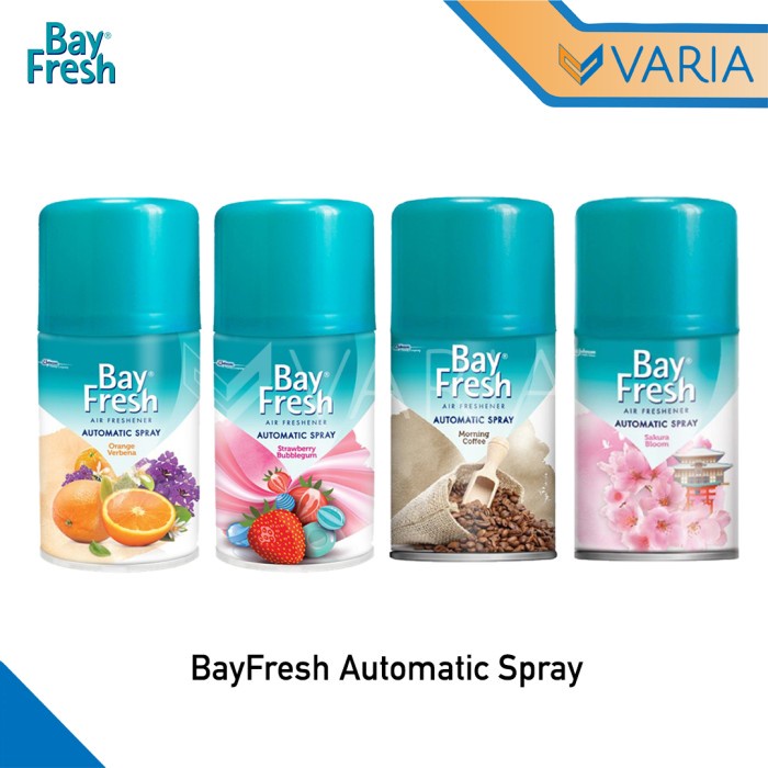 Jual BayFresh Automatic Spray Refill 225 ml Pengharum Ruangan Aerosol ...