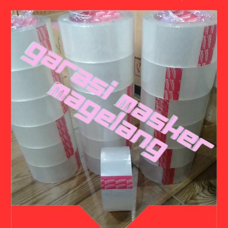 Jual LAKBAN SOLATAPE BENING 100yard | Shopee Indonesia