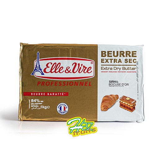 Jual Elle & Vire Butter Sheet 84% Extra Dry 1 kg | Shopee Indonesia