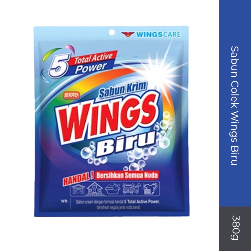 Jual Wings Biru Sabun Colek 380 gr | Shopee Indonesia