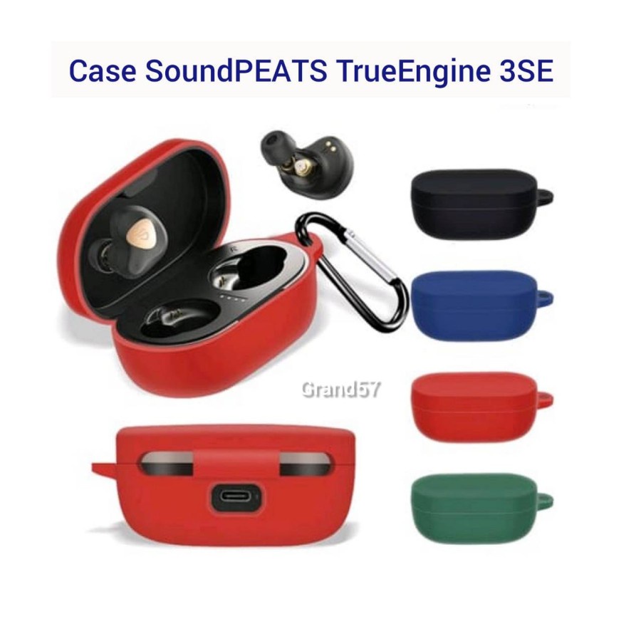 Jual Cre Soft Case Silikon TWS Soundpeats Trueengine 3 Se True Engine 3 ...