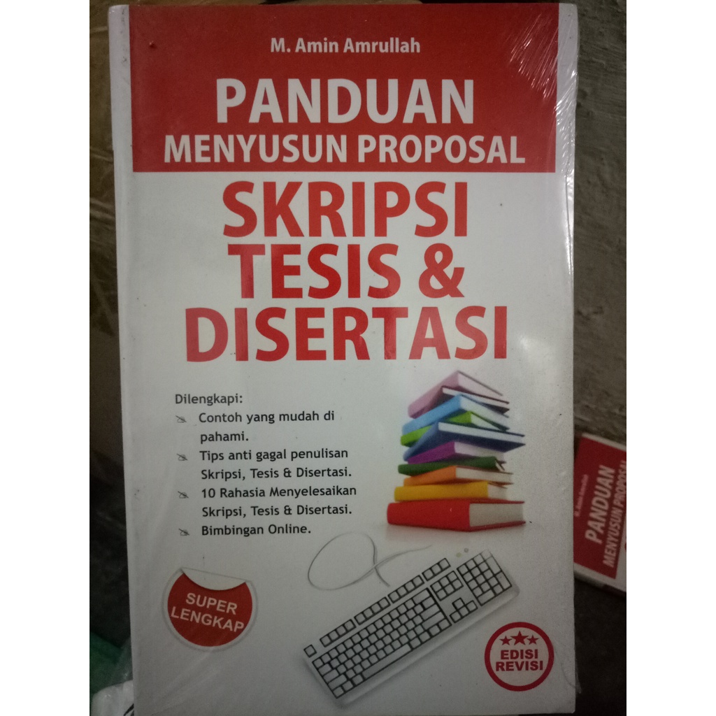 Jual panduan menyusun skripsi tesis dan disertasi #PBL | Shopee Indonesia