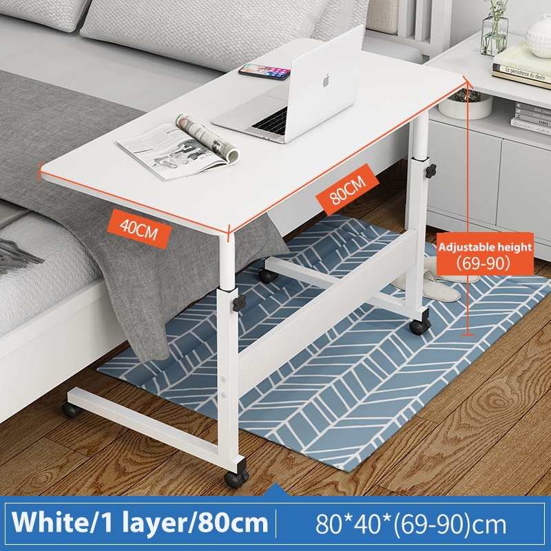 Jual IH Meja Laptop Lipat Adjustable dengan Roda Meja Laptop Roda Meja ...