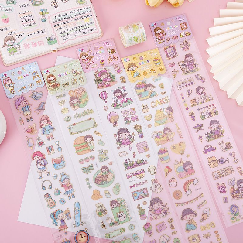 Jual TC STICKER ANAK TIMBUL BTS BT21 UNICORN MOMO / STICKER WATERPROOF ...
