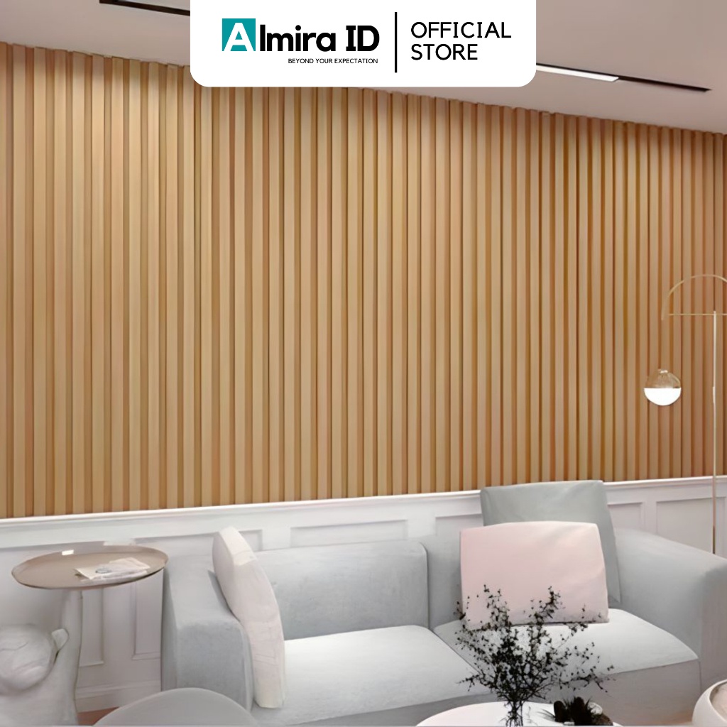 Jual [7 Motif] Wood Panel Composite WPC 1,45 meter Kayu Coklat Putih ...