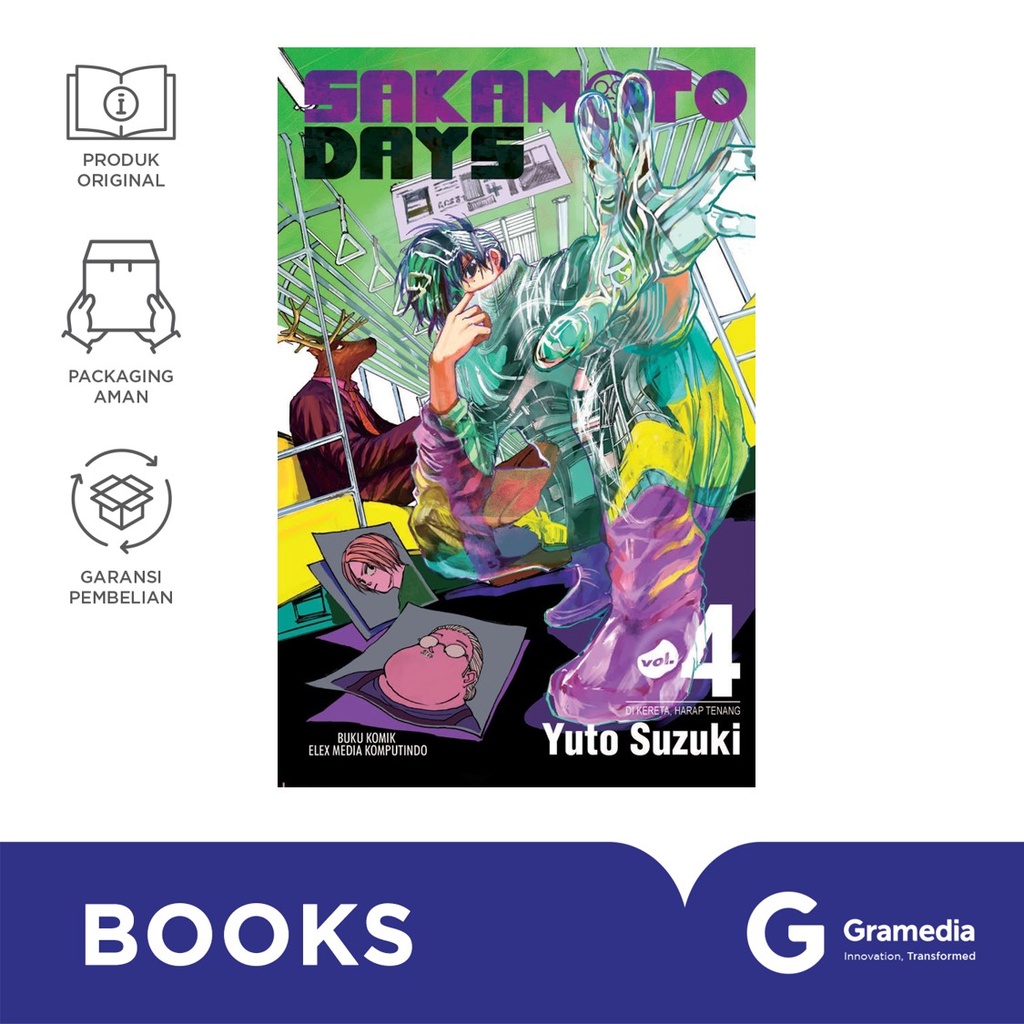 Jual Sakamoto Days 04 (Yuto Suzuki) | Shopee Indonesia