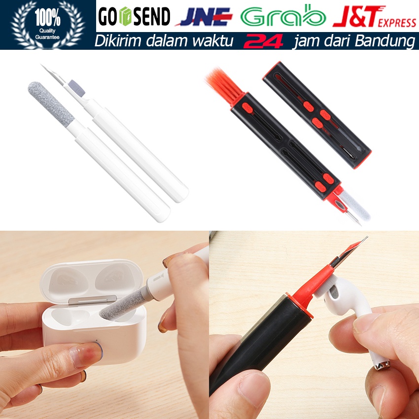 Jual Multi Cleaning Pen 3in1 / Earphone Cleaner Pembersih / Headset ...