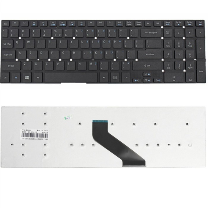 Jual Keyboard ACER Aspire ES1-512 ES1-520 ES1-521 ES1-531 ES1-711 - NEW ...