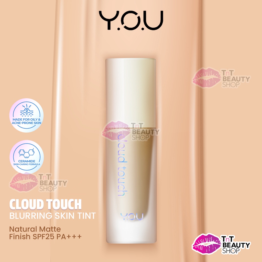 Jual Y.O.U Cloud Touch Blurring Skin Tint | Liquid Foundation | Natural ...