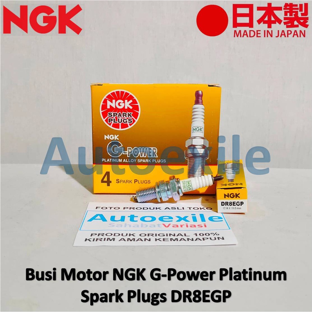 Jual Busi Motor Asli NGK G-Power Platinum DR8EGP Ori Original Spark ...
