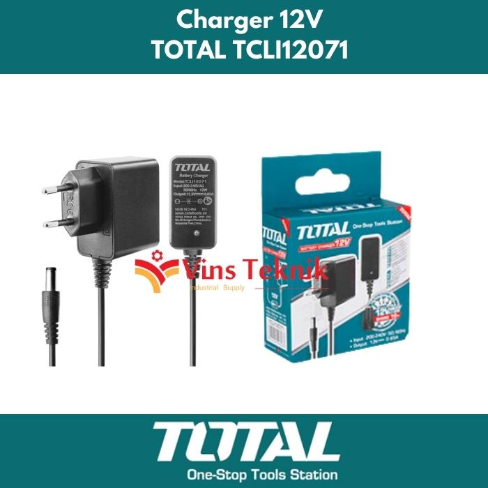Jual TOTAL TCLI12071 CHARGER baterai cordless 12V | Shopee Indonesia