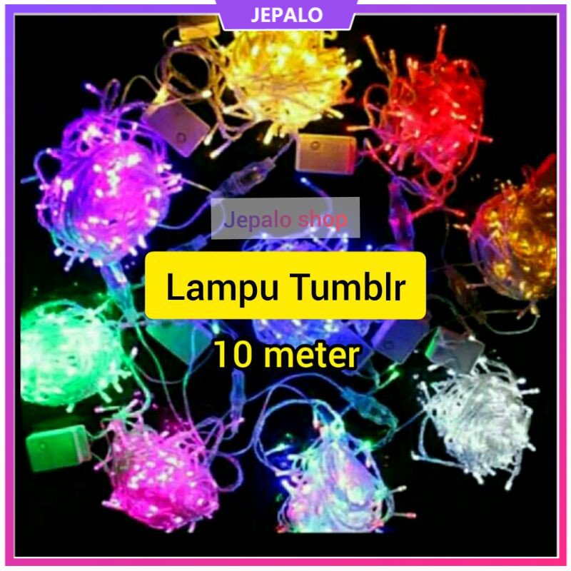 Jual Lampu tumblr LED / lampu hias tumblr / 10 meter ready makassar ...