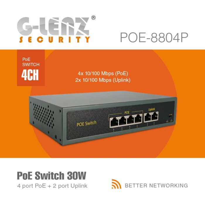 Jual CCTV POE SWITCH 4 PORT - UNTUK CCTV IP CAMERA | Shopee Indonesia